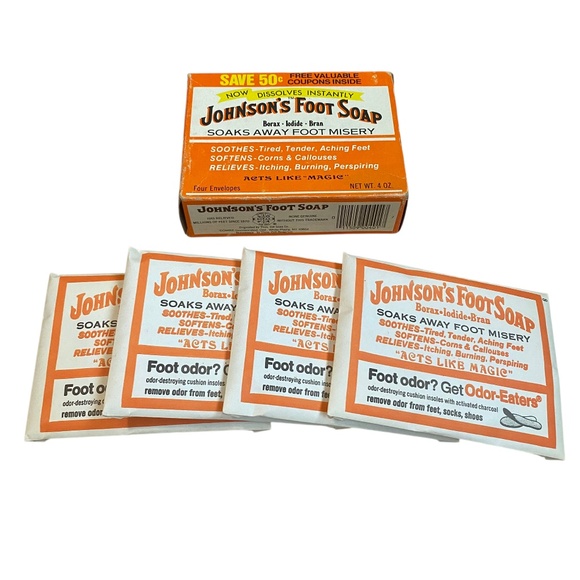 Johnson's | Bath & Body | Vintage Johnsons Foot Soap 4 Packets With ...